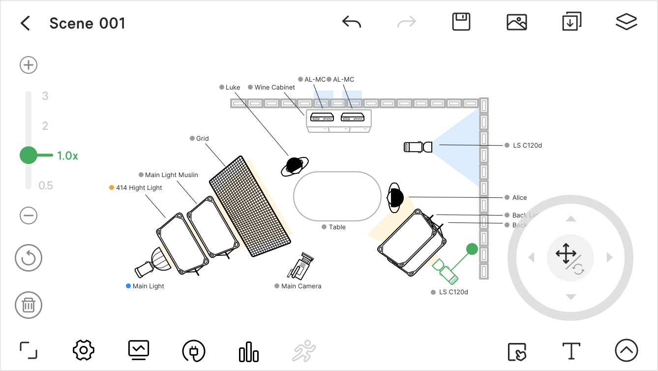 Diagram Master™ Scene edit - Sidus Link
